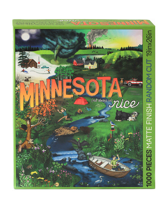 Minnesota (Not Always So) Nice 1000 PC Puzzle – Minnesota Historical ...